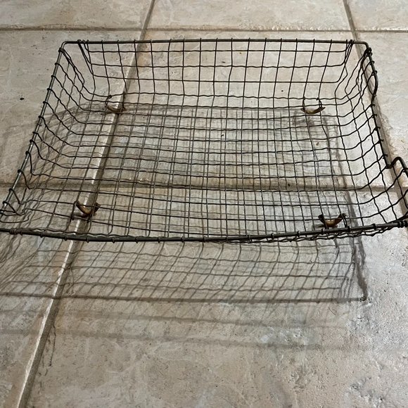 Vintage | Office | Vintage Antique Office Desk Organizer Paper ...